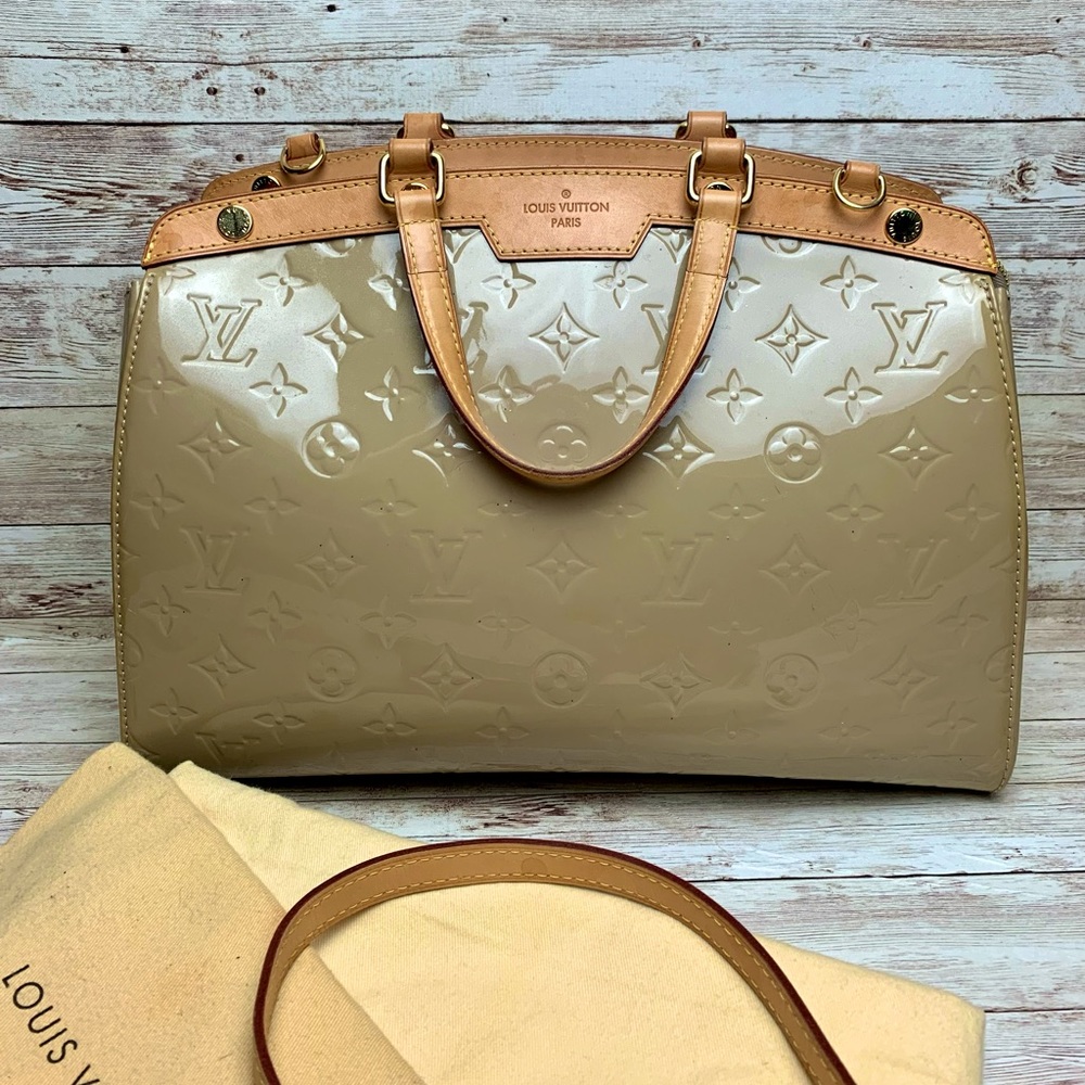 Louis Vuitton Florentine Brea Rose Monogram Vernis Mm… - Gem